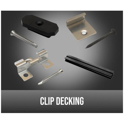 Promo (Laiv) ACC WPC Plastik Clip Decking Stainless Clip Decking WPC ...