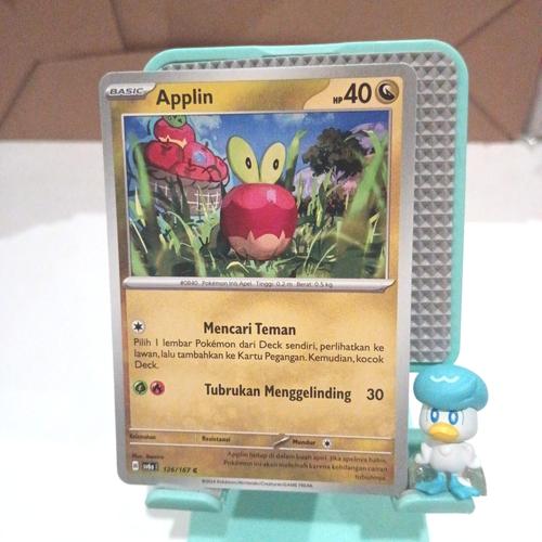 Jual Applin sv6s 126/167 Topeng Transfigurasi Pokemon TCG Indonesia ...