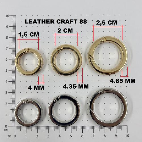 Jual Ring Bulat / Ring O Rata Buka Tutup - 2,5 Cm, Nikel - Jakarta ...