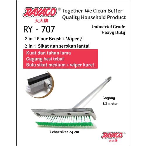 Jual Sikat Lantai 2 in 1 SIkat dan Wiper Rayaco Premium Floor Brush ...