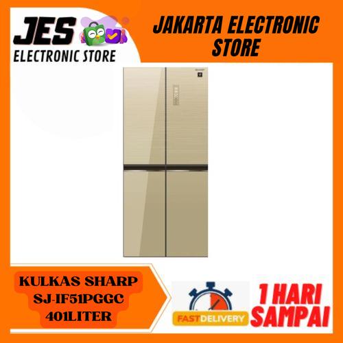 Promo KULKAS SHARP SJ-IF51PGGC INVERTER TECHNOLOGY SJ-IF51PG-GC 401 ...