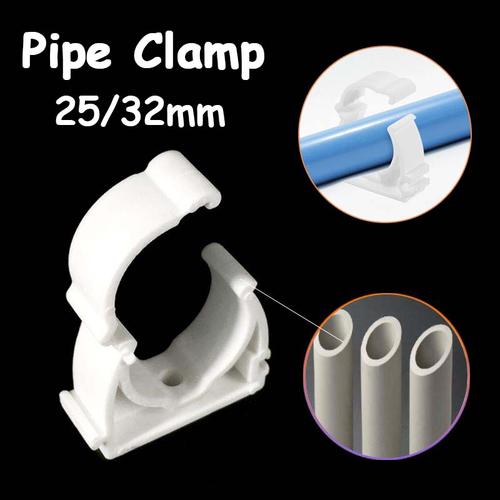 Jual 50pcs Klem Konduit PPR Klem Pipa Conduit 25/32mm Clamp U Klem Pipa ...
