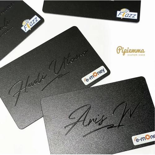 Jual Custom Emoney Glossy Spot Timbul Flazz Tapcash Brizzi Exlusive e ...