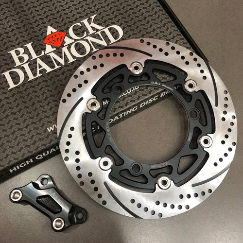 Jual Discbrake Disc Brake / Piringan Cakram Floating Black Diamond GP 260mm Lebar Nmax New Old ...