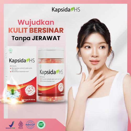 Promo Kembang Bulan Kapsida HS Botol 60 Kapsul - Obat Jerawat Gatal ...