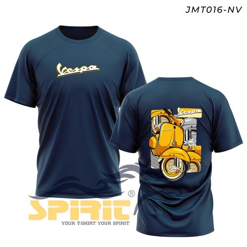 Jual Baju Kaos Vespa Classic Scooter Lengan Pendek Cotton Combed 24s ...