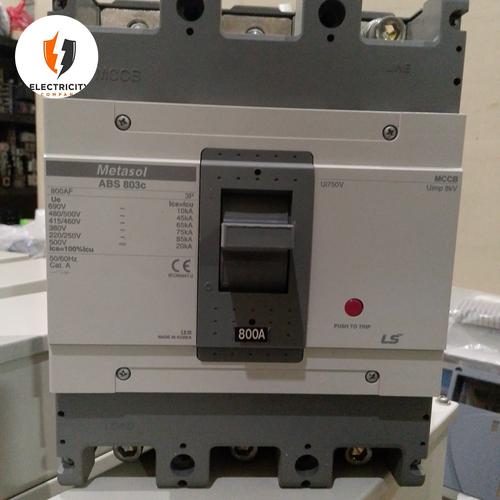 Promo MCCB LS ABS 803c -3p-800a METASOL.. - Jakarta Pusat - LION ELEKTRIK.com | Tokopedia