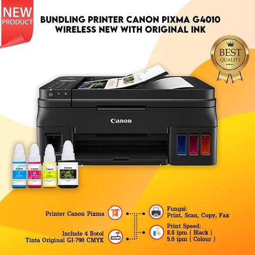 Jual Printer Canon PIXMA G4010 G3010 Wireless All in One Printer Print ...