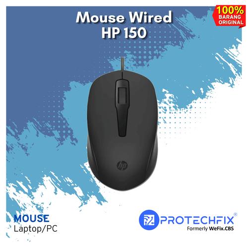 Jual Mouse Wired HP 150 ORIGINAL - Kota Medan - Protechfix Computer ...