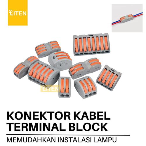 Jual Konektor Kabel Lampu ke Listrik / Connector Terminal Antar Kabel ...