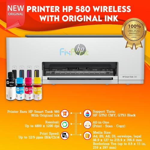 Jual Printer HP Ink Tank 415 Smart Tank 580 Wireless 415 Z6Z97A - Kota ...