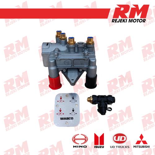 Jual QUICK RELEASE EMERGENCY VALVE TRAILER PARK 9710029120 WABCO OEM ...