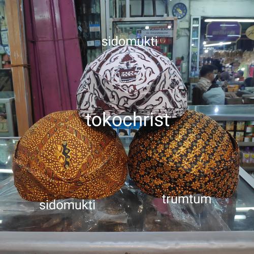 Jual blankon blangkon tradisional adat solo jawa sido mukti / trumtum ...