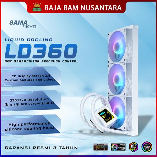 Jual KYO SAMA LD360 2.8" inch ARGB AIO Liquid Cooling LCD DISPLAY AIO ...