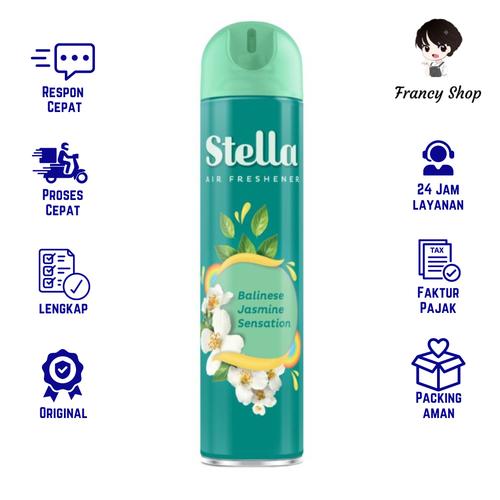 Jual Pengharum Ruangan Semprot Stella Aerosol Balinese Jasmine Sensation 400 ml - Kota Surabaya ...
