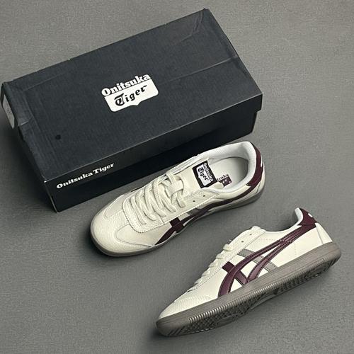 Jual OnitsukaTiger Original TOKUTEN Cream Red Maroon UNISEX - Jakarta ...