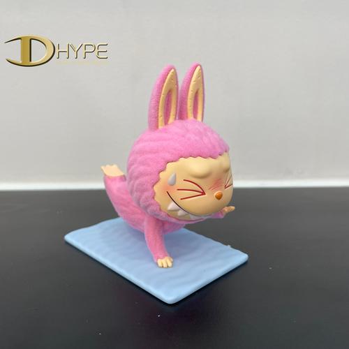 Jual LABUBU LAZY YOGA SERIES POP MART - SWEATING 100% ORIGINAL ...