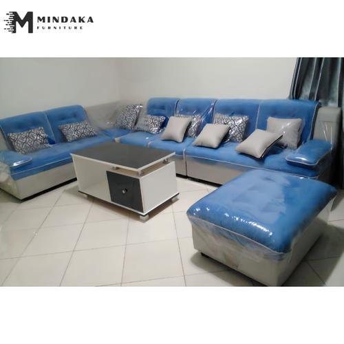 Jual sofa Leter U Minimalis Modern dengan Meja HPL - Kab. Tegal ...