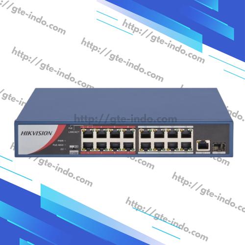 Jual Hikvision PoE Switch 16 Port DS-3E0318P-E/M - Value Series Long-Range Unmanaged PoE Switch ...