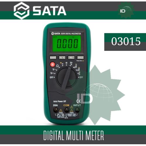 Promo Pengukuran Arus Listrik Digital 03015 Digital Multimeter Sata ...