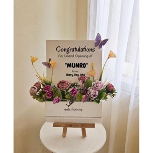 Jual Papan Bunga meja/ Ucapan Mini /Grand Opening/ wisuda/ Pajangan ...