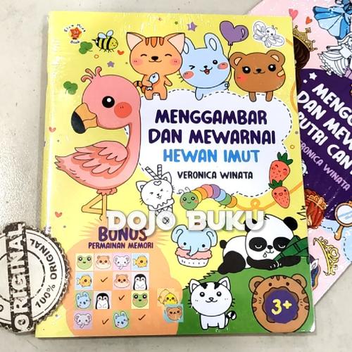 Promo Buku Menggambar dan Mewarnai by Veronica Winata - Hewan Imut ...