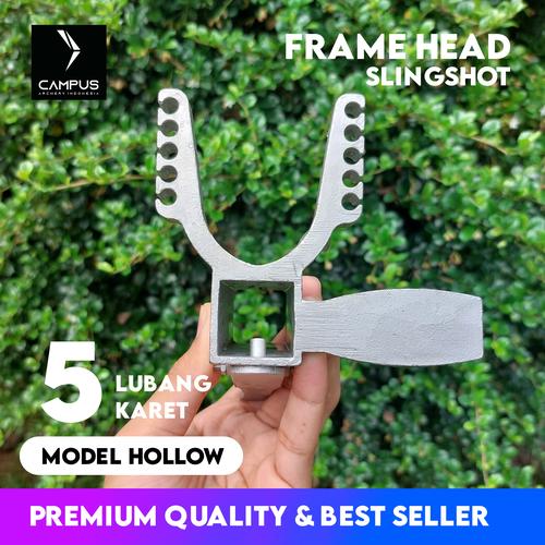 Jual Frame Head Slingshot Baja Model Hollow Kepala Ketapel Laras ...