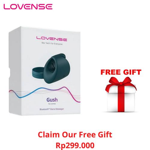 Jual Lovense Gush Adjustable Vibrating Ring Flexible, Partner & App ...