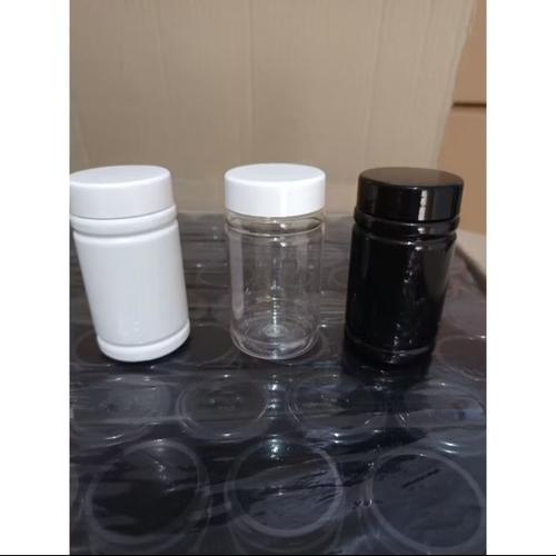 Jual Botol Kapsul 100ml Botol Proround 100ml Bening / Putih susu ...