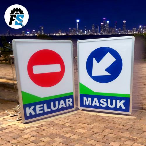 Jual Rambu rambu spbu / rambu in out pertashop / rambu keluar masuk ...