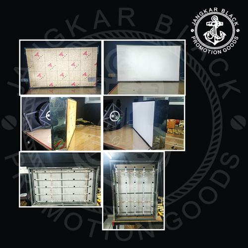 Jual NEON BOX UKURAN 90 CM X 60 CM Rangka besi galvanis dan plat besi ...
