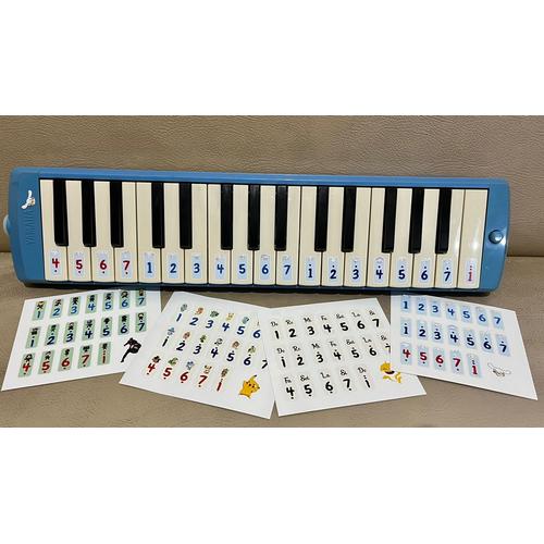 Jual STIKER NOT PIANIKA ANAK KARAKTER DO RE MI - Baby Shark - Kota ...