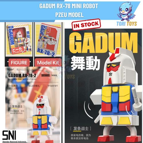 Jual SD Gadum RX 78 2 Mini Robot PZEU Model Kit Figure RX78-2 ...