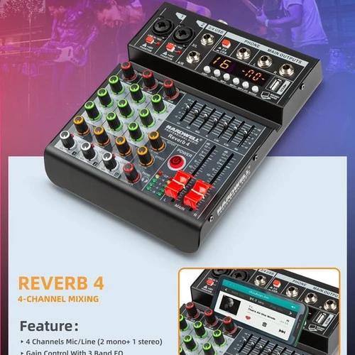 Jual Mixer Hardwell Reverb4 / Reverb 4 / Reverb-4 4 Channel - Jakarta Barat - Rein Audio | Tokopedia
