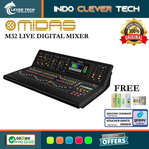 Jual Midas M32 M 32 Live-Digital Mixer Audio Original - Jakarta Selatan - Clever Tech Official ...