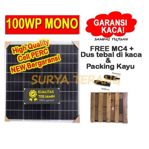 Jual Solar Panel / Panel Surya 100wp Mono 100wp Monocrystalline ...