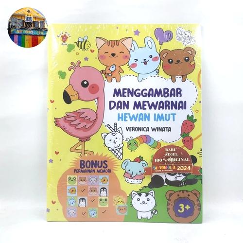 Jual Buku Anak Menggambar Dan Mewarnai Hewan Imut by Veronica Winata ...