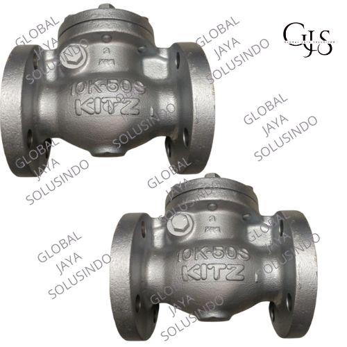 Jual Swing Check Valve 10" Inch KITZ Cast Iron Jis 10K DN250 - Jakarta ...