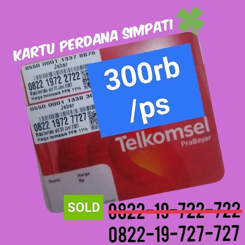 Promo Kartu Perdana Sim Card lengkap Simpati 4G nomor murah cantik ...