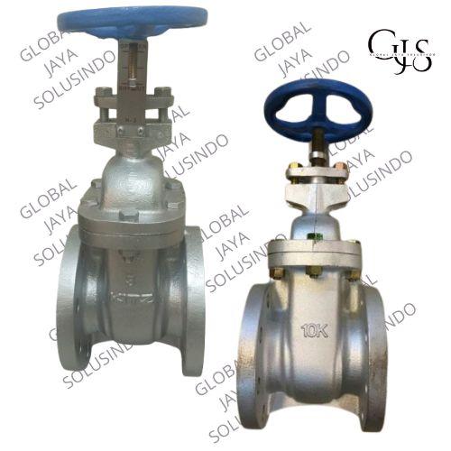 Jual Gate Valve 4" Inch KITZ Cast Iron Flange Jis 10K FCH-i DN100 - Jakarta Barat - GLOBAL JAYA ...