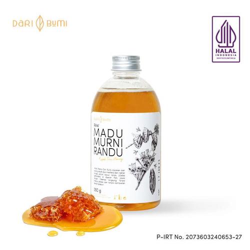 Jual Madu Murni Randu 350g Dari Bumi Premium Pure Original - Jakarta ...