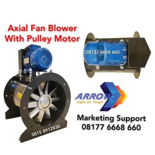 Jual Axial Fan Pulley 18 Inch 1400 Rpm 1500 Watt 3Ph Axial Pulley 2 Hp ...