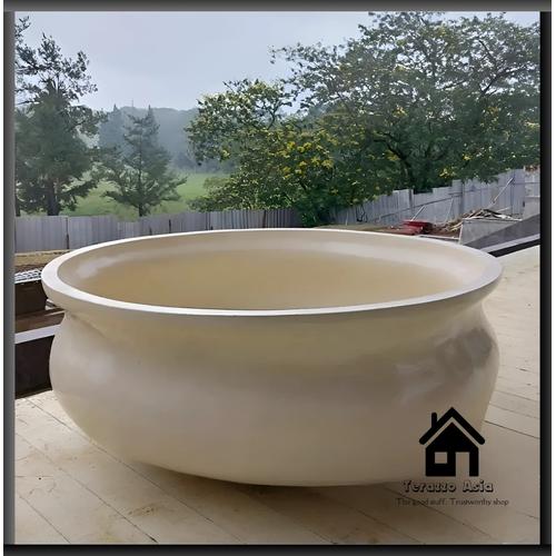 Jual Terazzo Pot Taman Teratai Besar | Pot Taman Teraso Bonsai - Kota ...