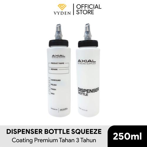 Jual AXIAL Dispenser Empty Bottle 250ml Botol Kompon Wax Kosong Tahan ...