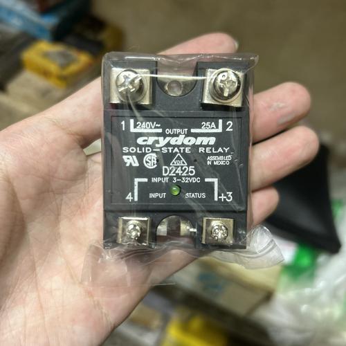 Jual SSR Solid State Relay Crydom D2425 input 3-32vdc output 240V 25A ...