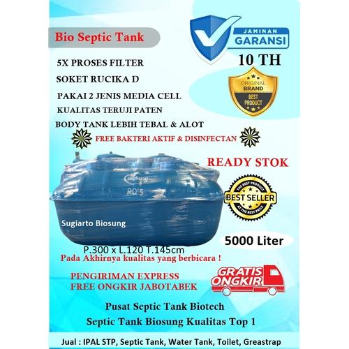 Jual Bio septic tank - Biotech System - Tangki Biotank - Biofilter 5000 ...