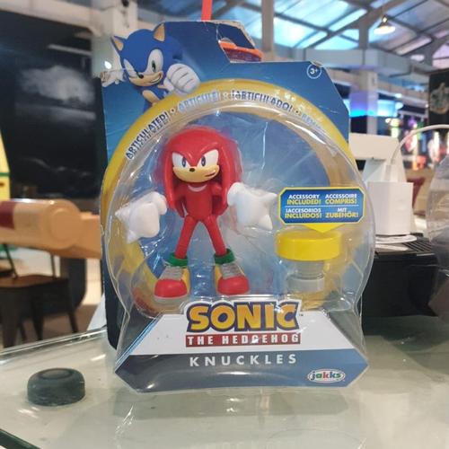 Jual Jakks Sonic The Hedgehog KNUCKLES With Spring - Kota Surabaya ...