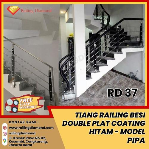 Jual Tiang Railing Tangga Besi Coating RD 37 - Jakarta Timur - Mitra ...