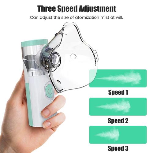 Jual Nebulizer Portable Mesh Alat Uap Bantu Pernafasan Asma Inhalasi ...