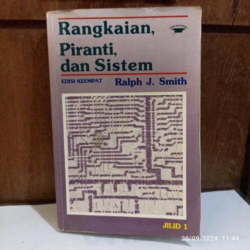 Jual buku rangkaian piranti dan sistem edisi 4 ralp j smith jilid 1 ...